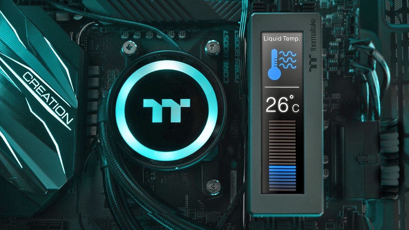 Thermaltake Debuts LCD Screen For Your RAM | Tom's Hardware