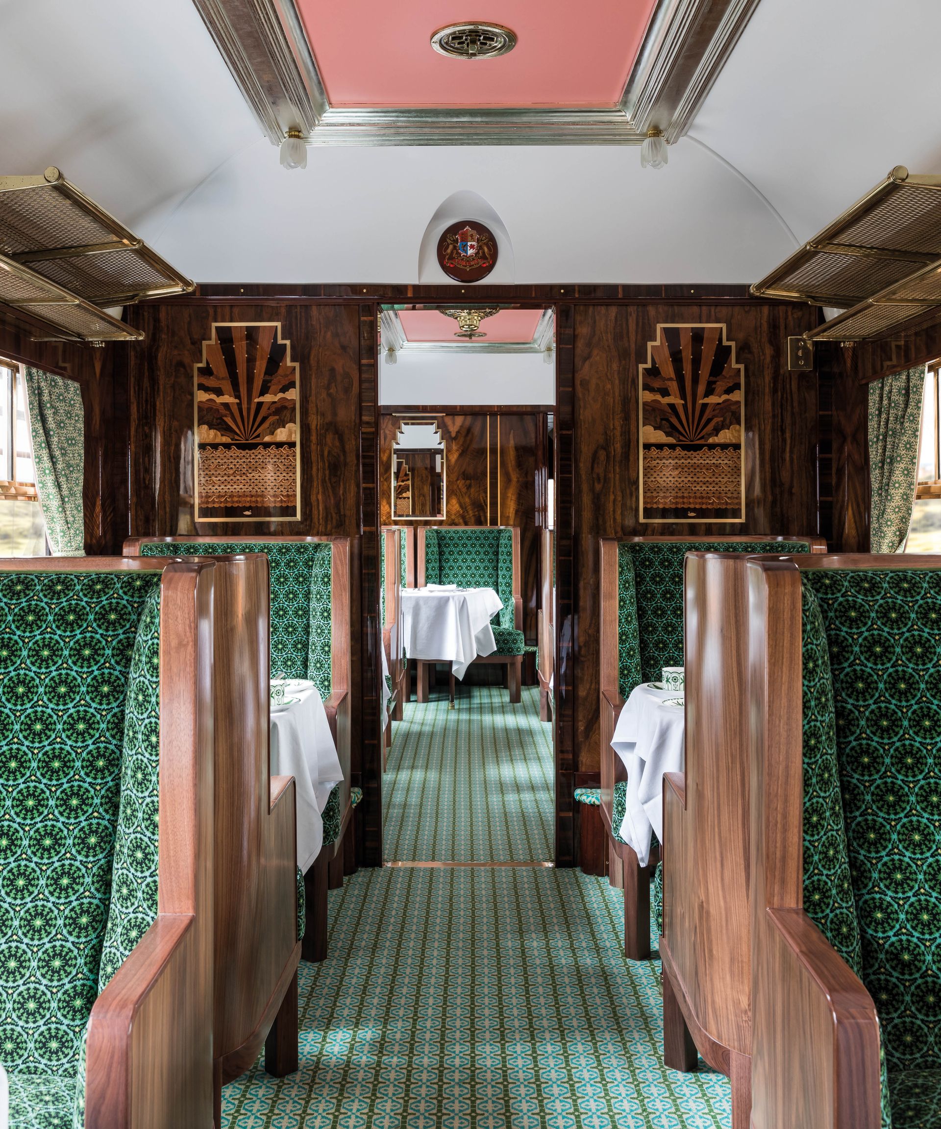 Inside the Wes Anderson designed train carriage | Livingetc