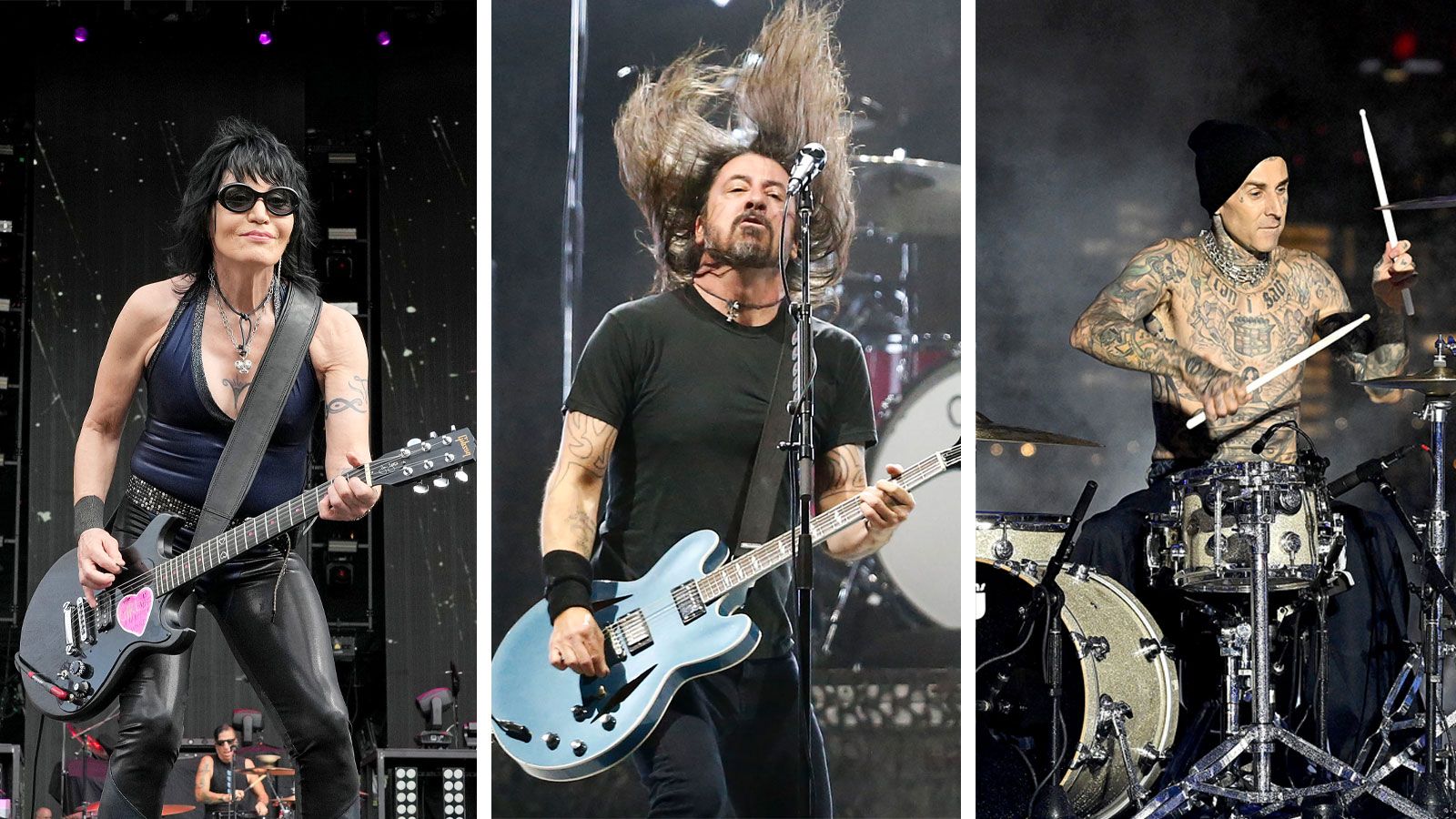 Watch Joan Jett and Travis Barker perform Cherry Bomb with Foo Fighters in heartfelt tribute to ...