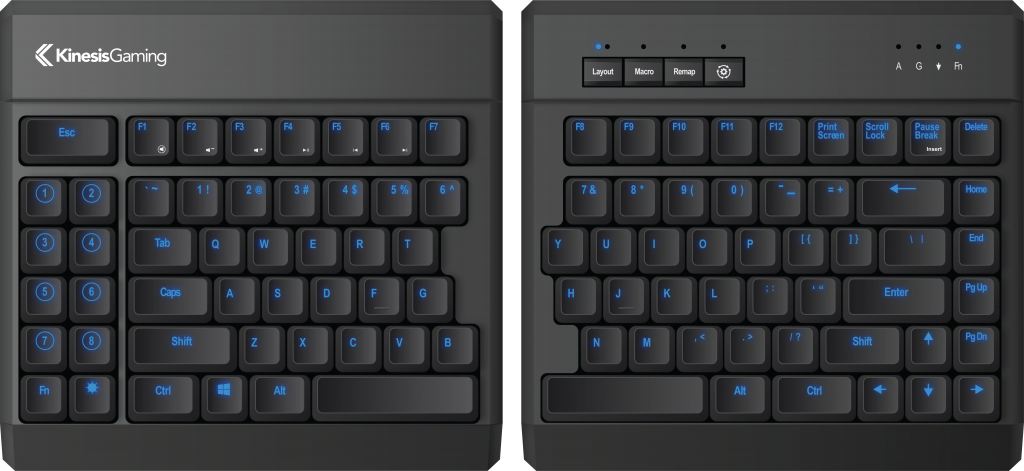A Split-Design Gaming Keyboard: The Freestyle Edge (Update: Seeking ...