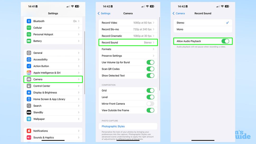 How to record videos on your iPhone with background music in iOS 18 ...