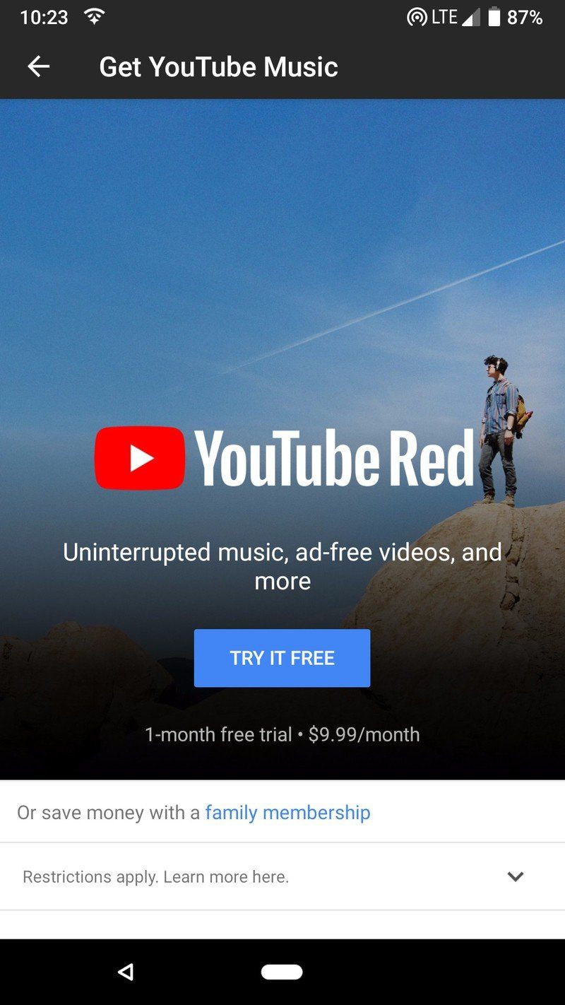 How to sign up for YouTube Music | Android Central