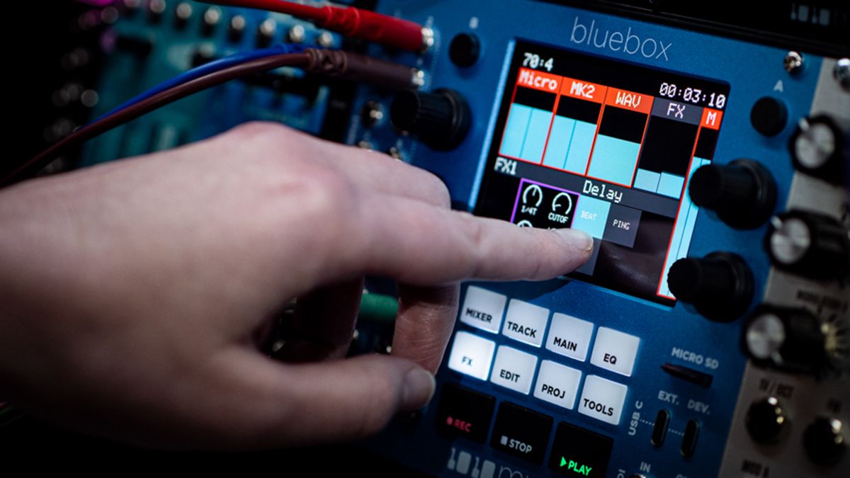 1010music brings its Bluebox mixer/recorder to Eurorack | MusicRadar