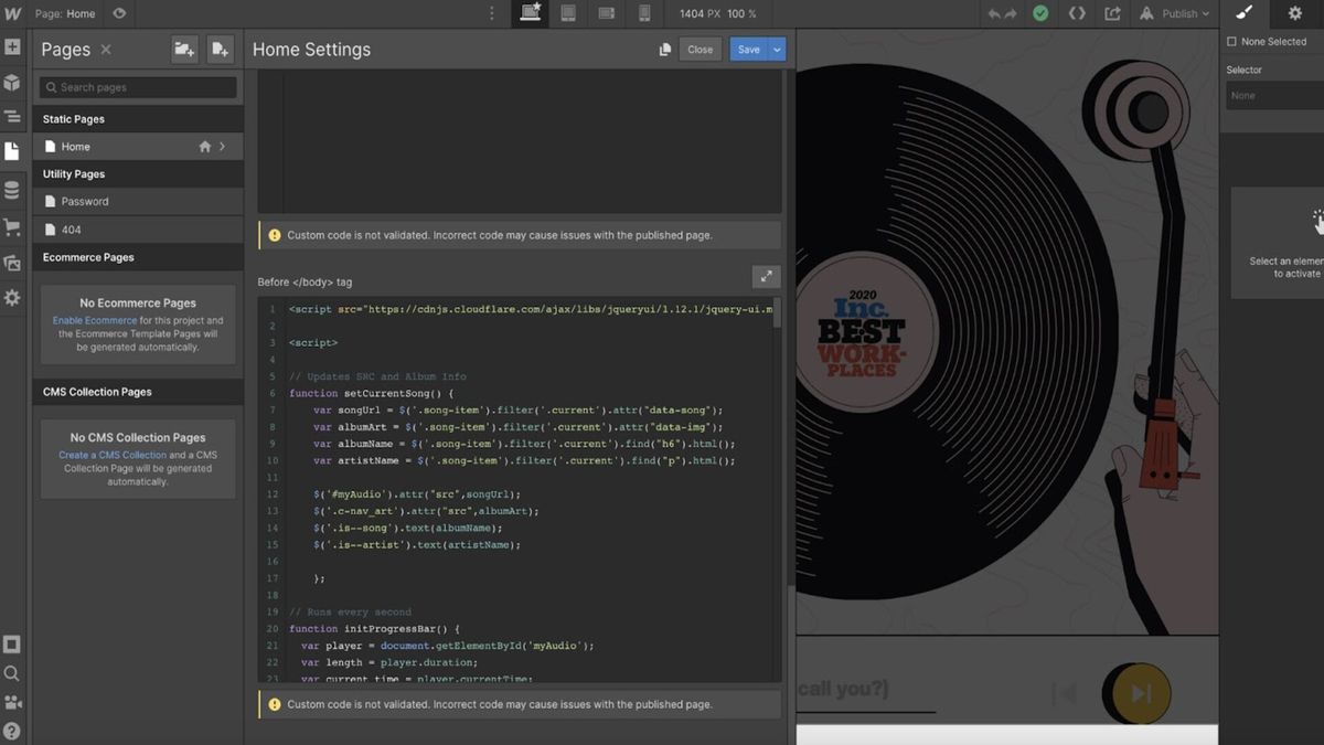 Editor X vs Webflow | Creative Bloq