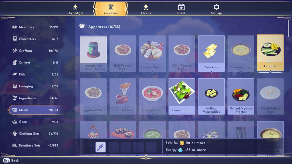 All Disney Dreamlight Valley recipes and the best ones to cook ...