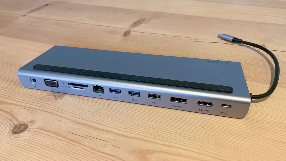 Belkin Connect USB-C 11-in-1 Multiport Dock review | Digital Camera World