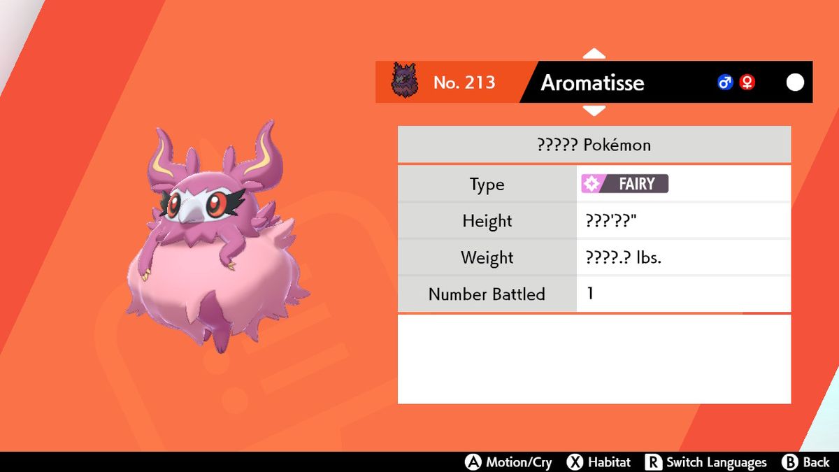 Pokemon Sword and Shield Sachet evolve Spritzee to Aromatisse | GamesRadar+