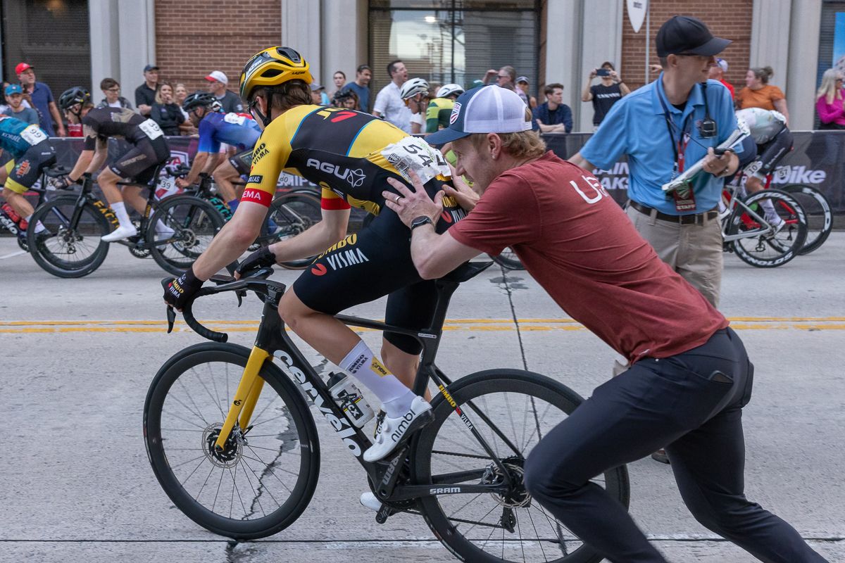 Luke Lamperti threepeats at men's criterium at US Pro Road ...