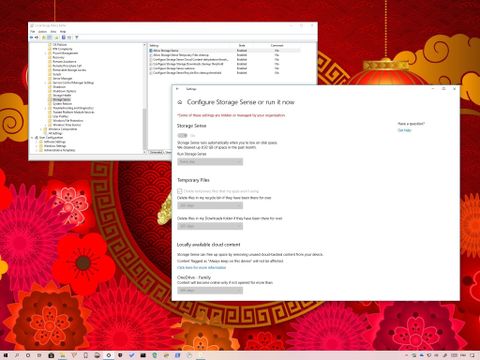 How to manage Storage sense settings using Group Policy on Windows 10 ...