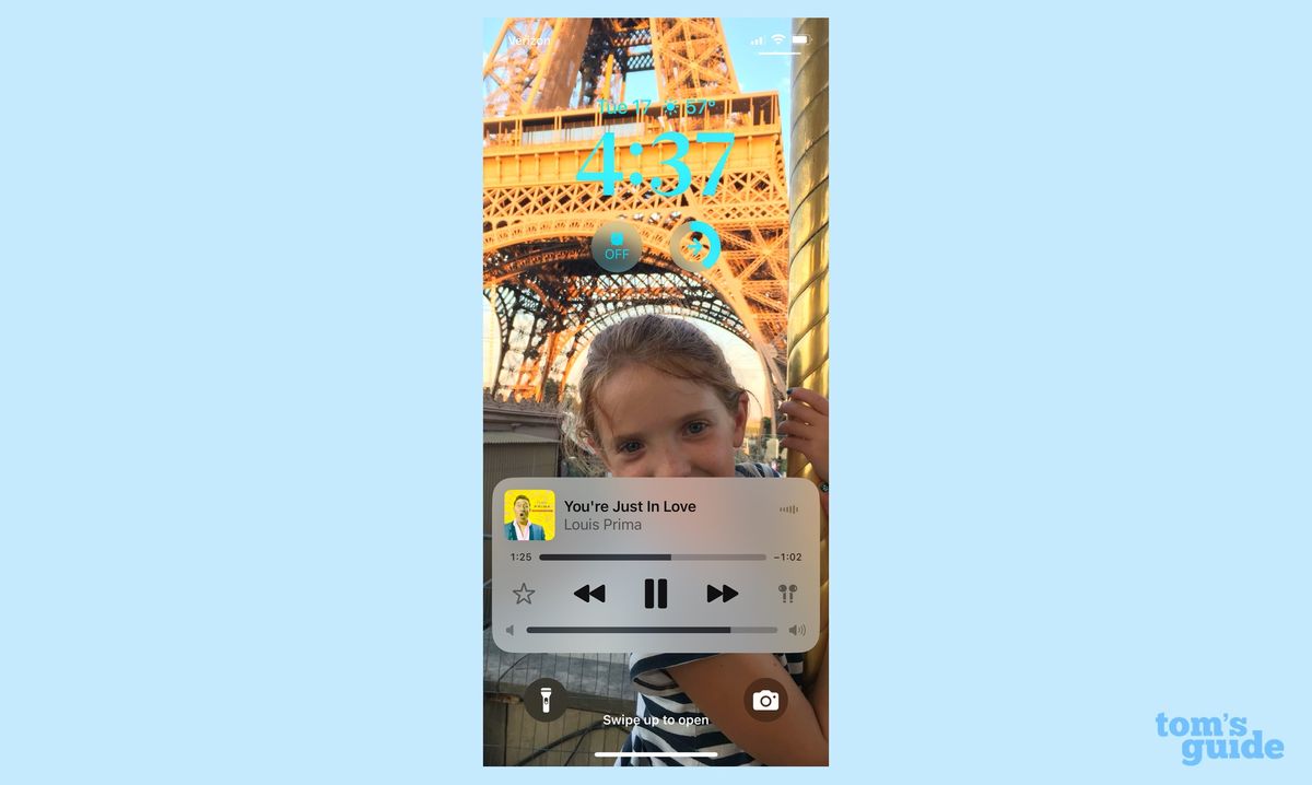 You can bring the volume slider back to your iPhone lock screen in iOS ...