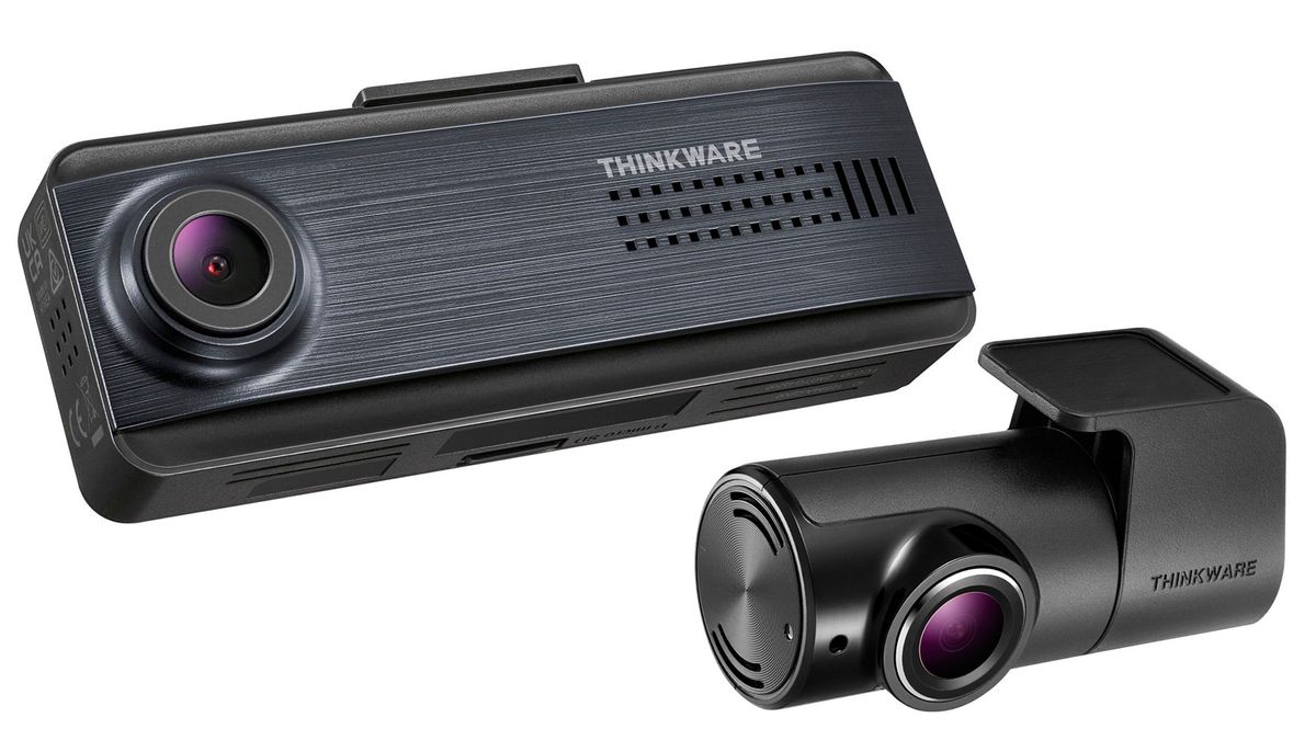 Thinkware Q200 dash cam's unusual rotating rear camera gives all-round ...