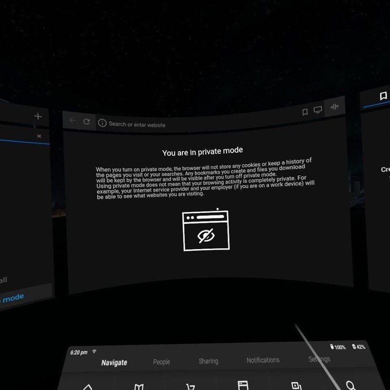 How to use the private browser on Oculus Go | Android Central