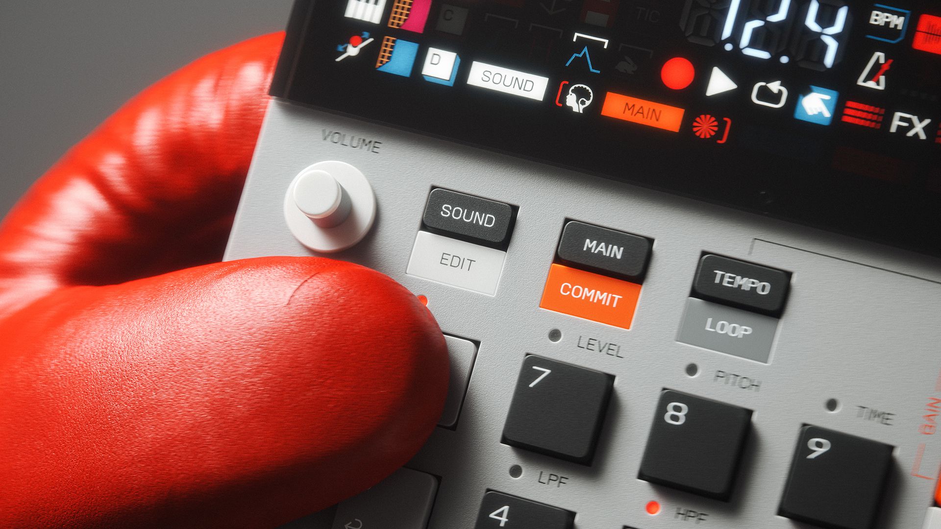 No, this isn't a giant 80s calculator, it's the latest super cool audio ...