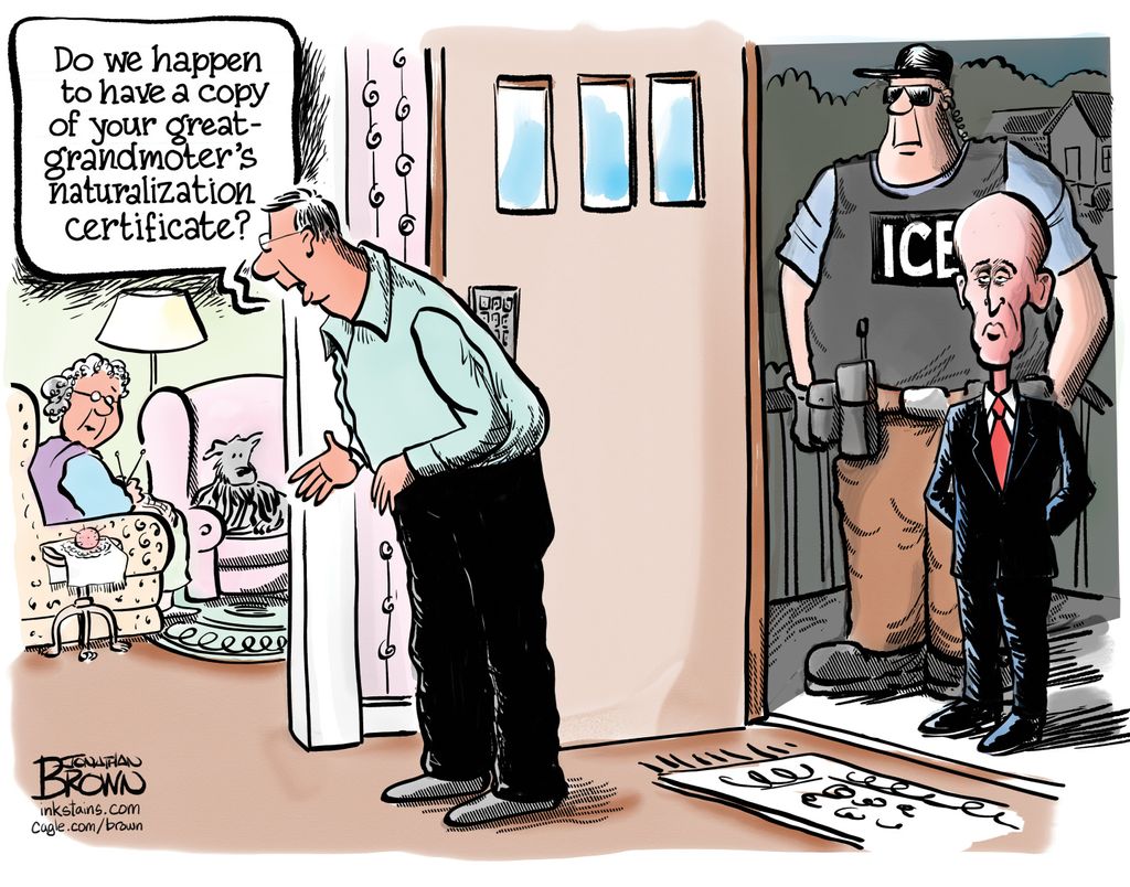 ICE and Stephen Miller are at the front door | June 18 editorial ...