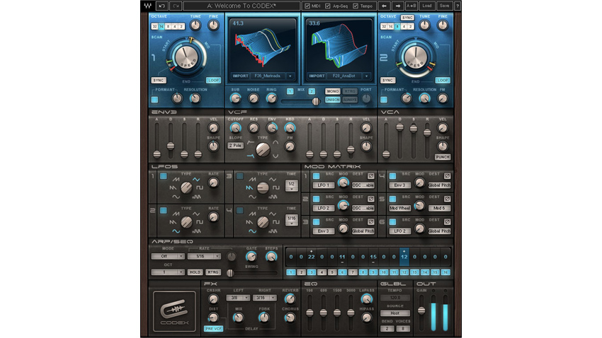 Waves releases Codex wavetable plugin synth | MusicRadar