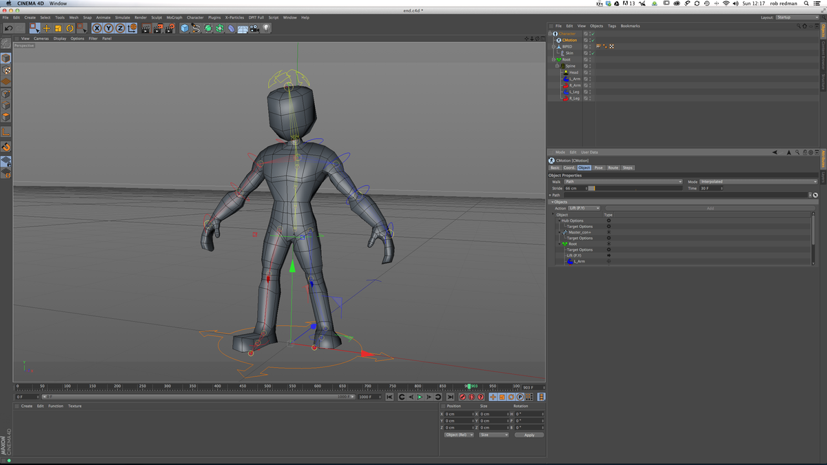 How to rig a biped in Cinema 4D | Creative Bloq