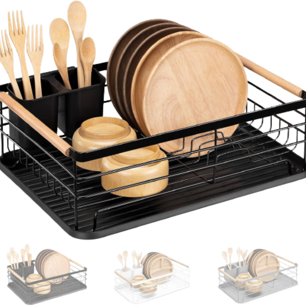 12 best small dish drying racks that serve style by the sink | Real Homes