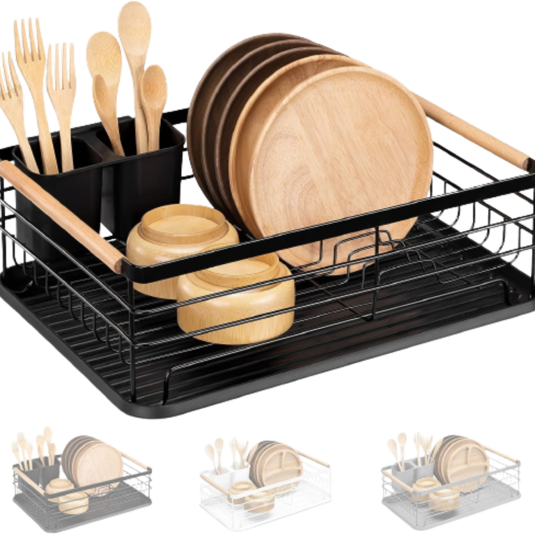 12 best small dish drying racks that serve style by the sink | Real Homes