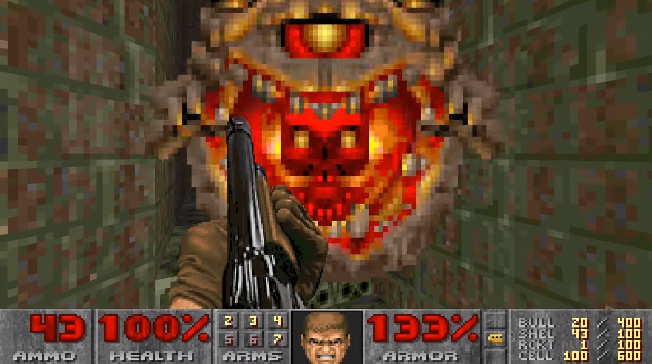 Watch Doom Eternal's trailer remade in Doom II | PC Gamer
