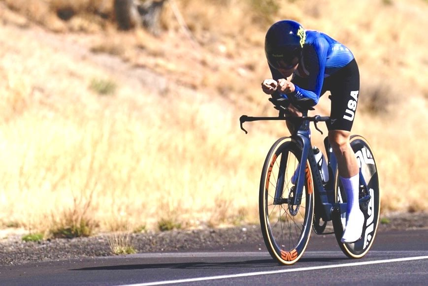 Tour of the Gila: Lauren Stephens and Eric Brunner set the GC markers ...
