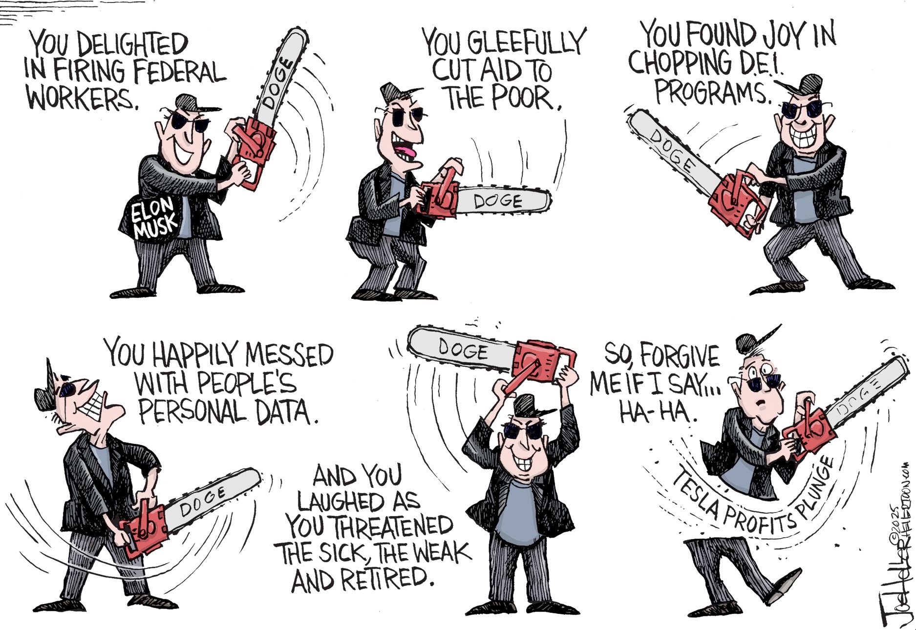 Today's political cartoons - April 24, 2025 | The Week