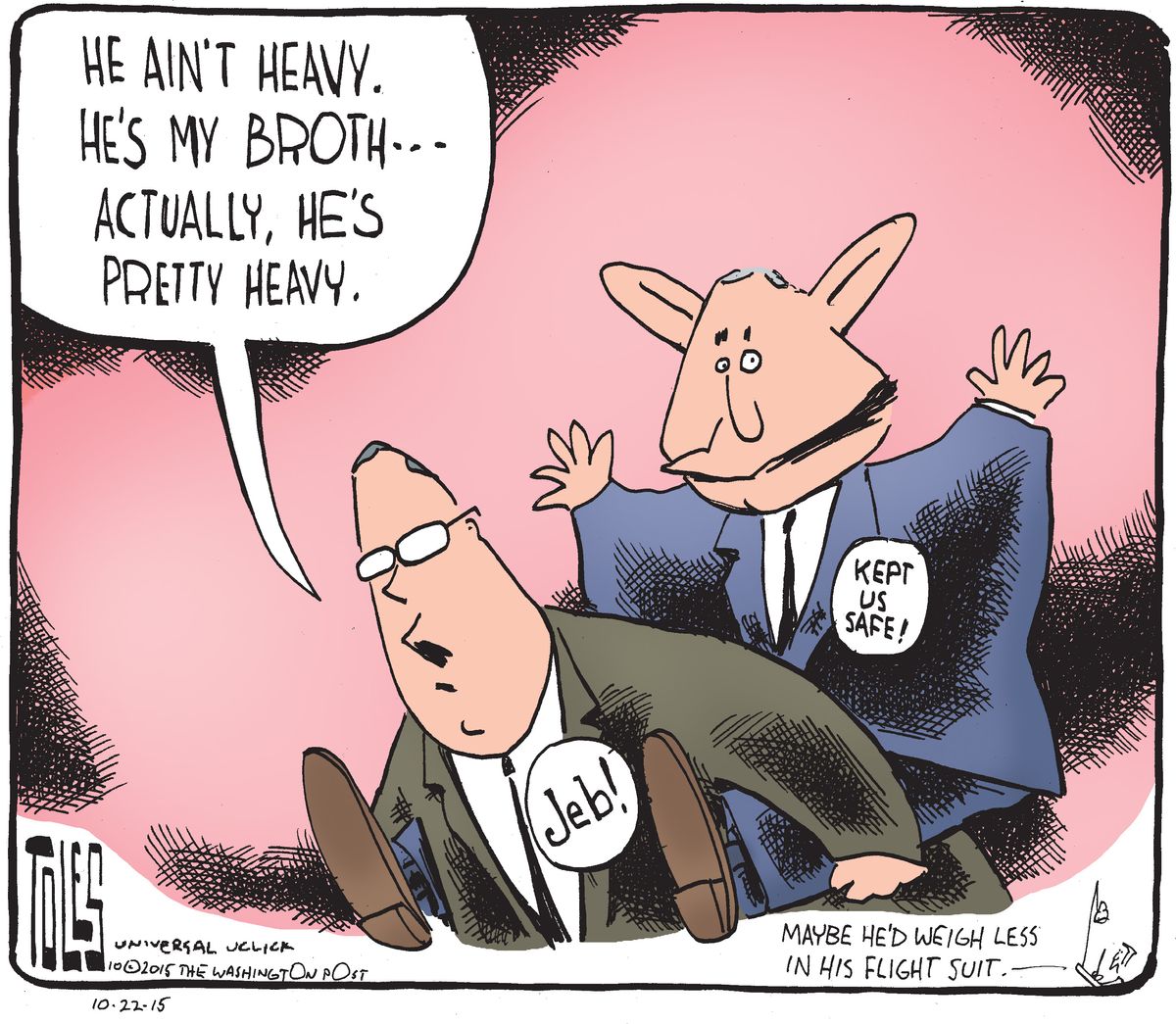 Political cartoon U.S. Mike Huckabee 2016 | The Week