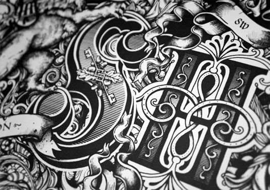 Intricate typography tribute to London suburb | Creative Bloq
