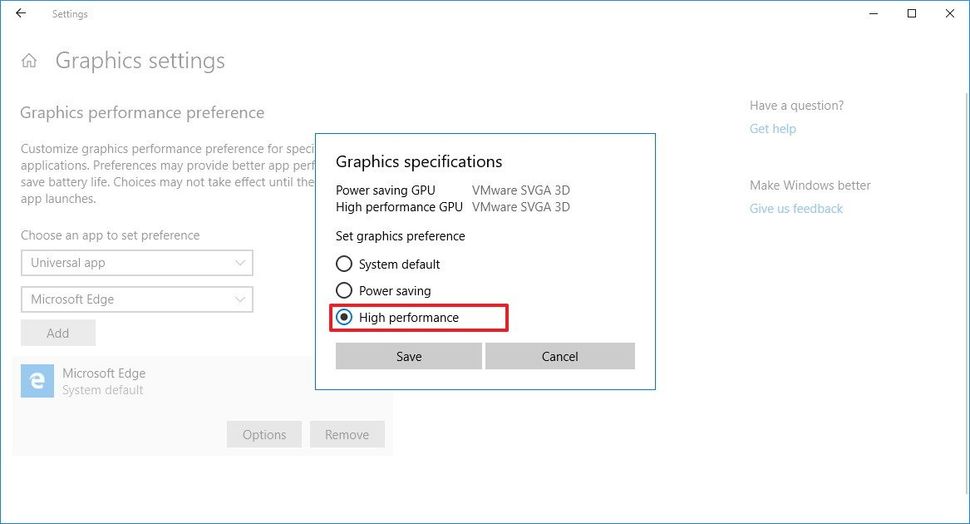 How to force Microsoft Edge to use the best GPU on Windows 10 | Windows ...