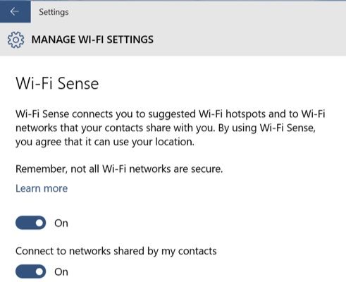 Windows 10's Wi-Fi Sense feature shares your Wi-Fi network—but only if ...