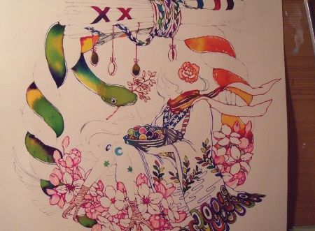 Enhance traditional ink work digitally | Creative Bloq