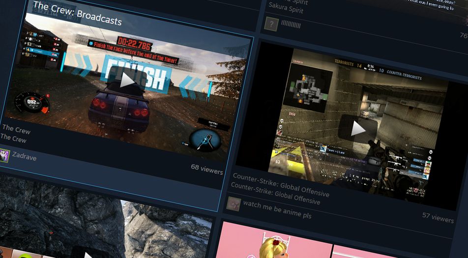 Steam Broadcasting and FPS overlay is now available to all | PC Gamer