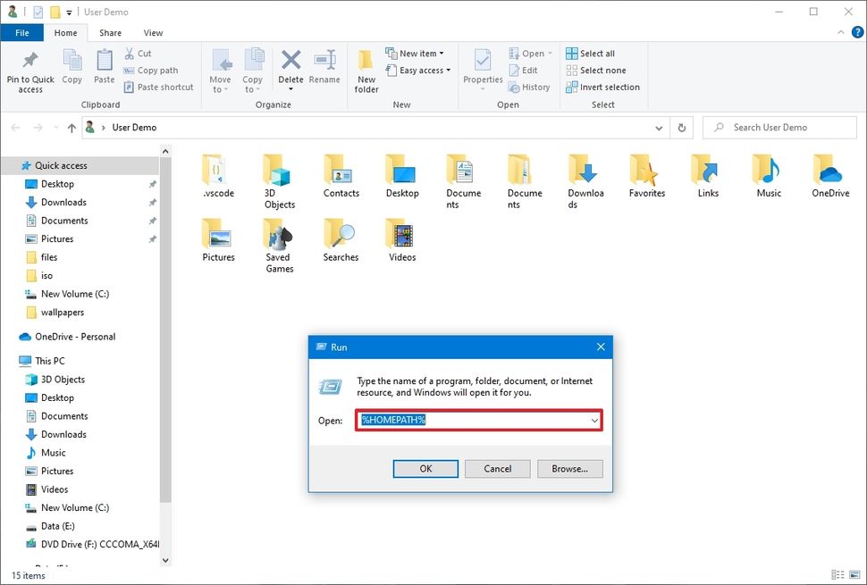 How to move user folders to different location on Windows 10 | Windows ...