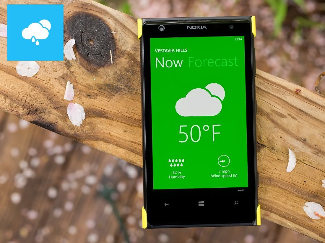 Color Weather, a simple but colorful forecast app for Windows Phone 8 ...