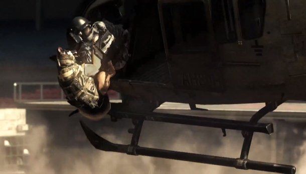 Call of Duty: Ghosts' campaign trailer has a bit where a dog pulls a ...