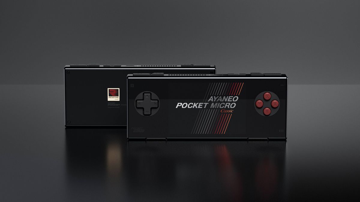 AYANEO's latest gaming handheld is a true homage to the Game Boy Micro ...