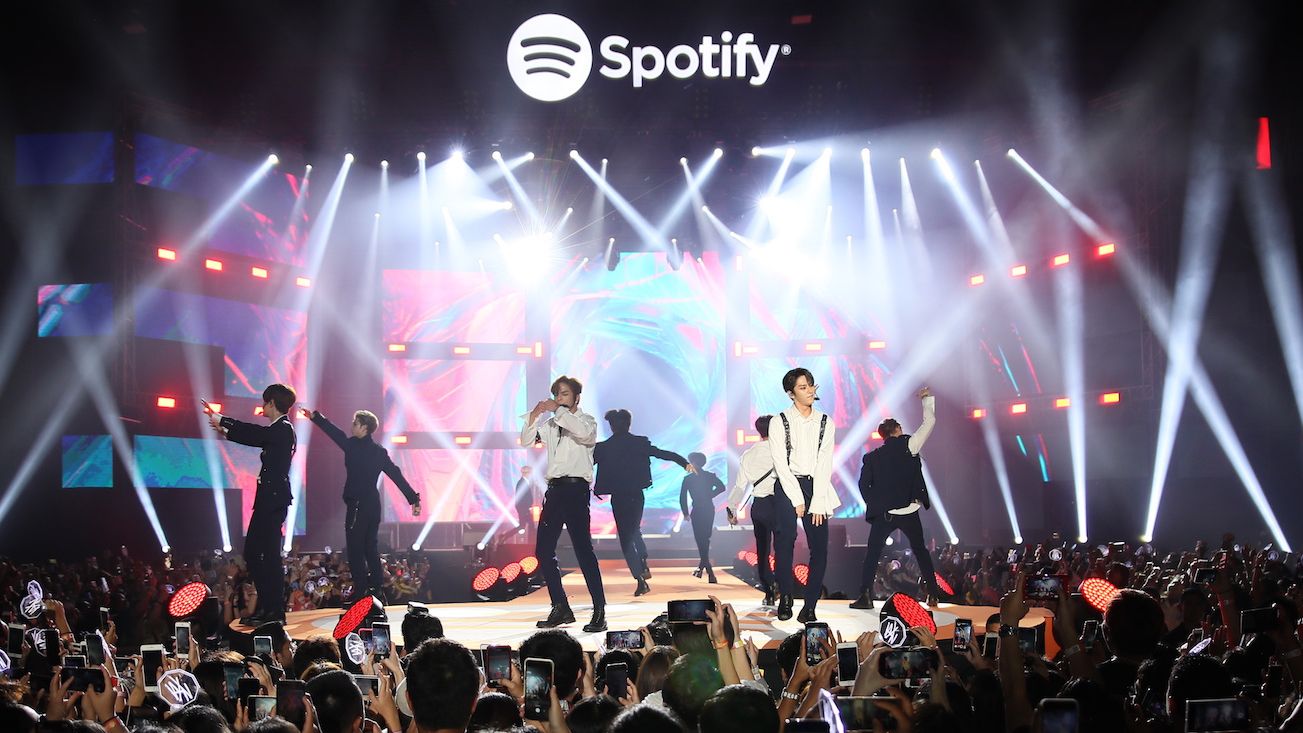 How can Spotify keep artists happy? Live music events, apparently ...