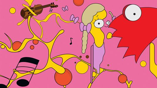 Idents give The Simpsons an abstract twist | Creative Bloq