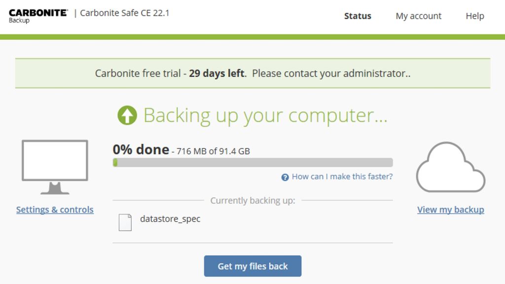Carbonite review | Creative Bloq