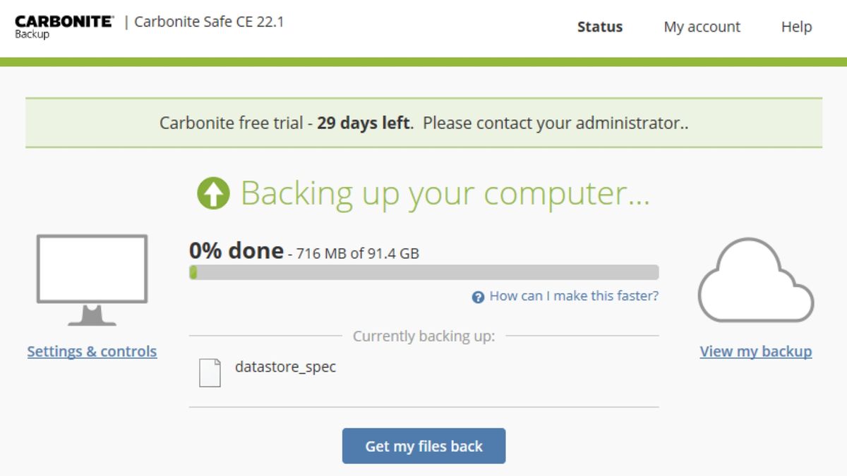 Carbonite review | Creative Bloq
