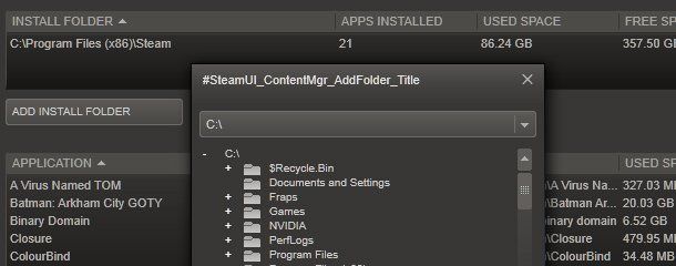 Steam finally adds choice of installation drive | PC Gamer