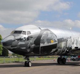 Graffiti aeroplane is totally fly | Creative Bloq