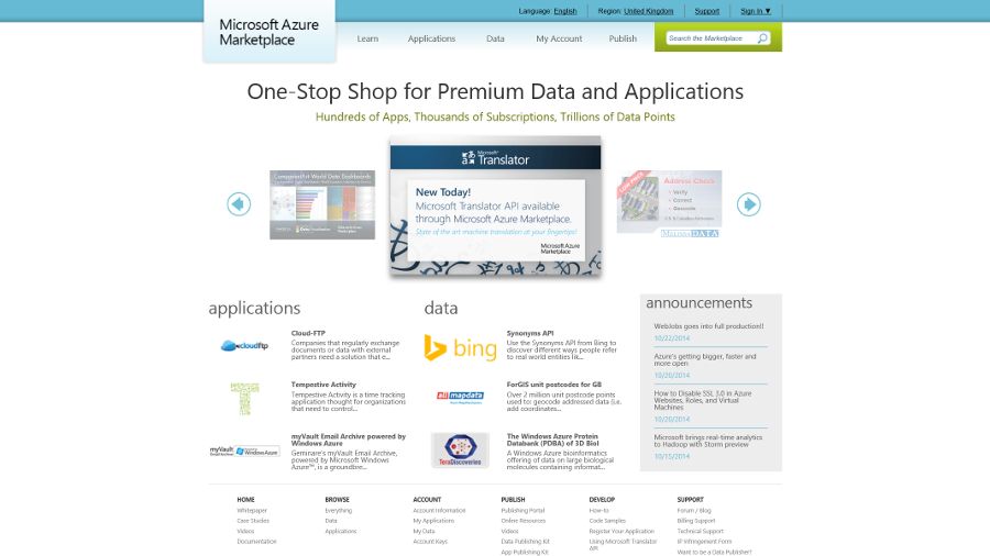 A closer look at Microsoft's new Azure Marketplace | TechRadar