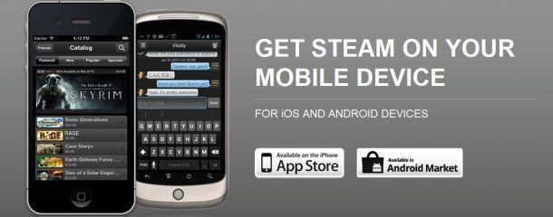 Steam mobile app now free to all | PC Gamer