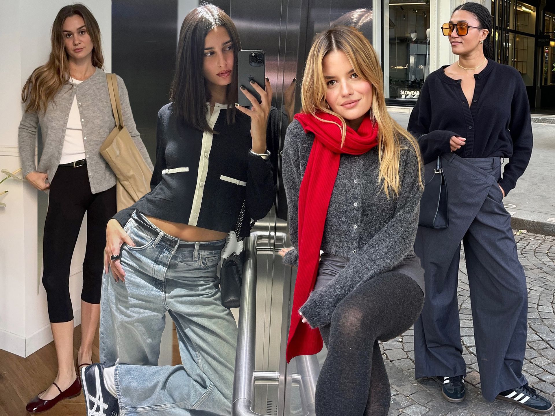 6 Ways to Wear a Cardigan Like a French Woman | Who What Wear