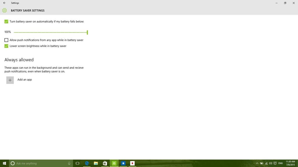 How to optimize battery life in Windows 10 devices using built-in ...