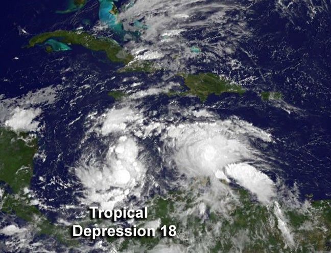 18th Tropical Storm of the Season Forms | Live Science