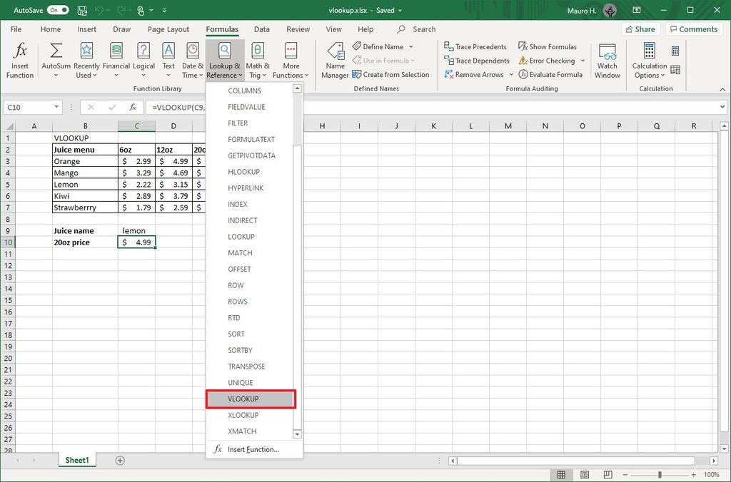 How to use VLOOKUP in Microsoft Excel | Windows Central