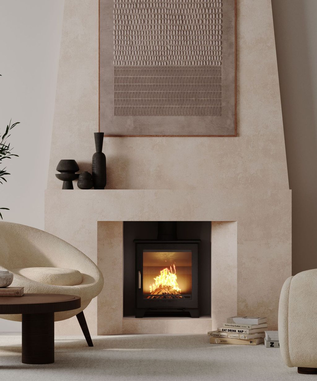 Log burner hearth ideas to suit every style and space | Homebuilding