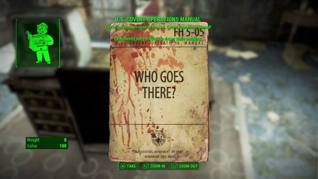 Fallout 4 U.S. Covert Operations Manual - Fallout 4 Comic Book and ...