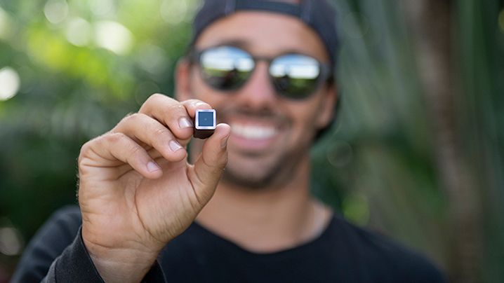 World's smallest wearable action camera is the size of two sugar cubes ...